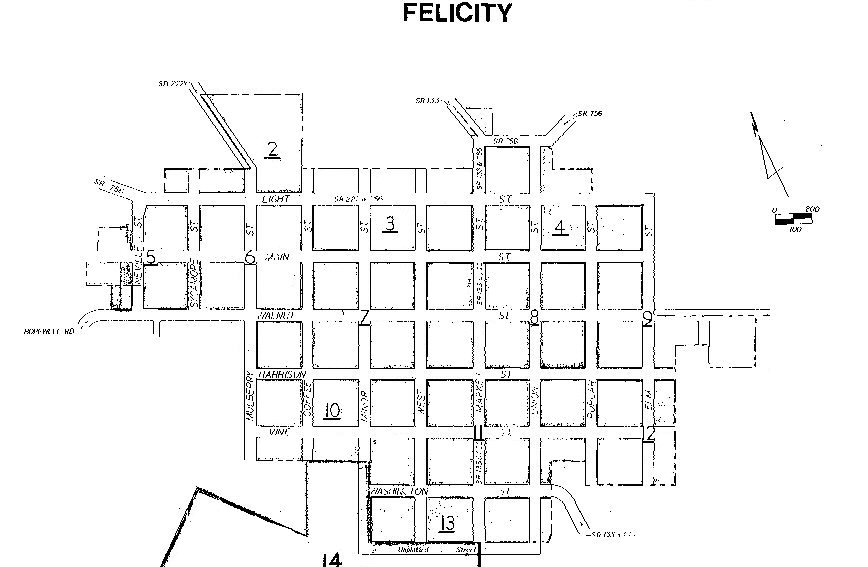 Current Felicity Map